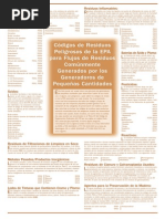 Codigos Ler Residuos Peligrosos y No Peligrosos Logistica Ambiental ...