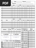 FIBA 3x3 Scoresheet | PDF | Sports | Sports Rules And Regulations
