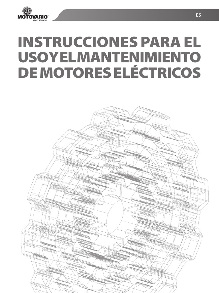 Manual Motores Electricos | PDF | Motor eléctrico | Corriente eléctrica