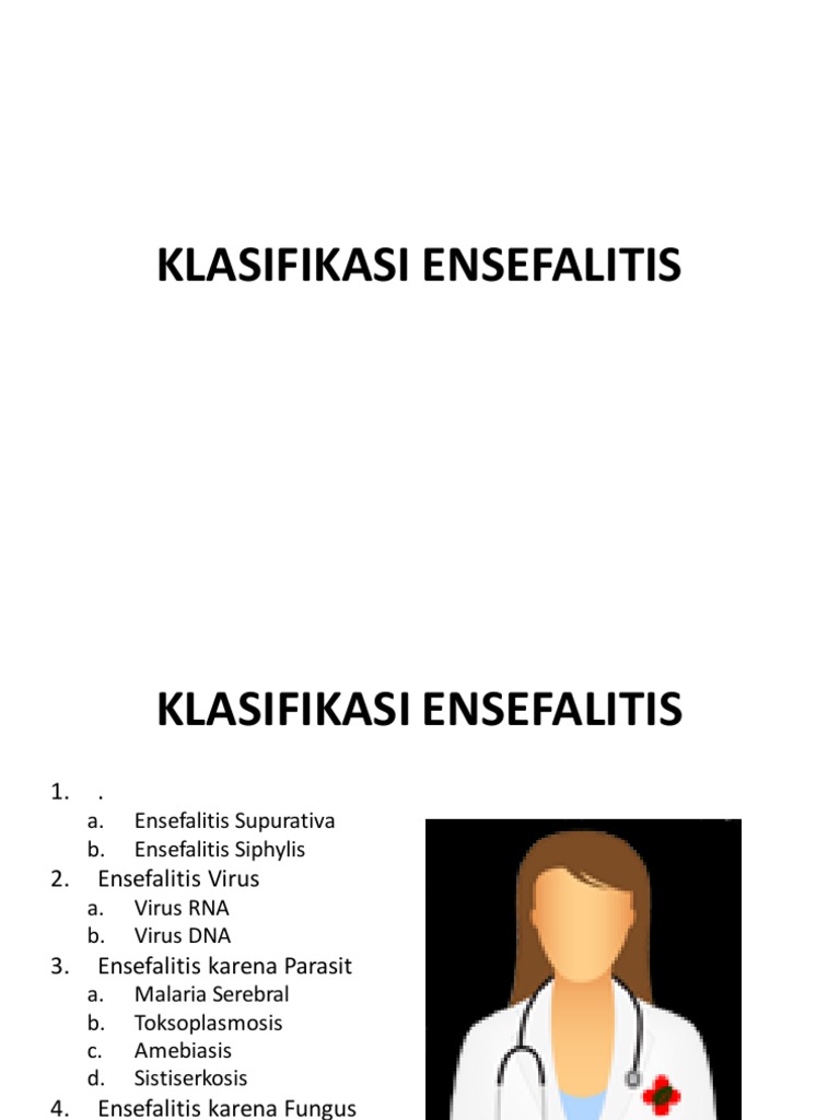 Klasifikasi Ensefalitis | PDF