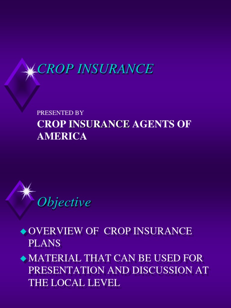 Crop Insurance Agents of America | PDF | Crop Insurance | Cereals