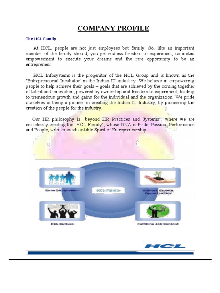 Project On HCL | PDF | Personal Computers | Hewlett Packard