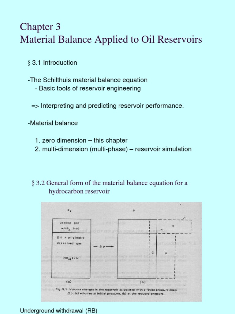 Material Balance Analysis | Petroleum Reservoir | Gases