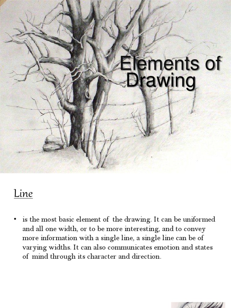 Art Appreciation: Elements of Drawing | PDF | Perspective (Graphical) | Composition (Visual Arts)