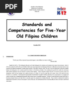 K to 12 Kindergarten Curriculum Guide | PDF | Curriculum | Learning