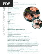 GCSE Combined Science Topic List | PDF | Biology | Chemical Reactions