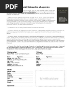 Owner Performer Consent Form | PDF