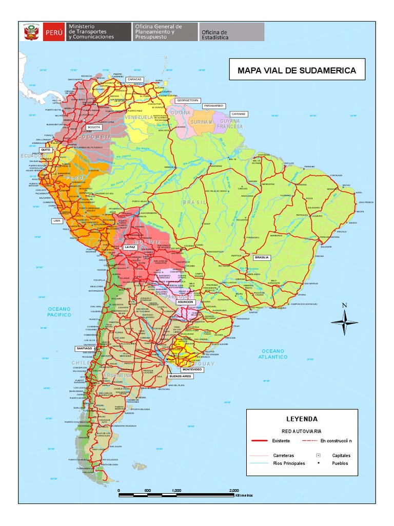 Mapa Vial Del Ecuador