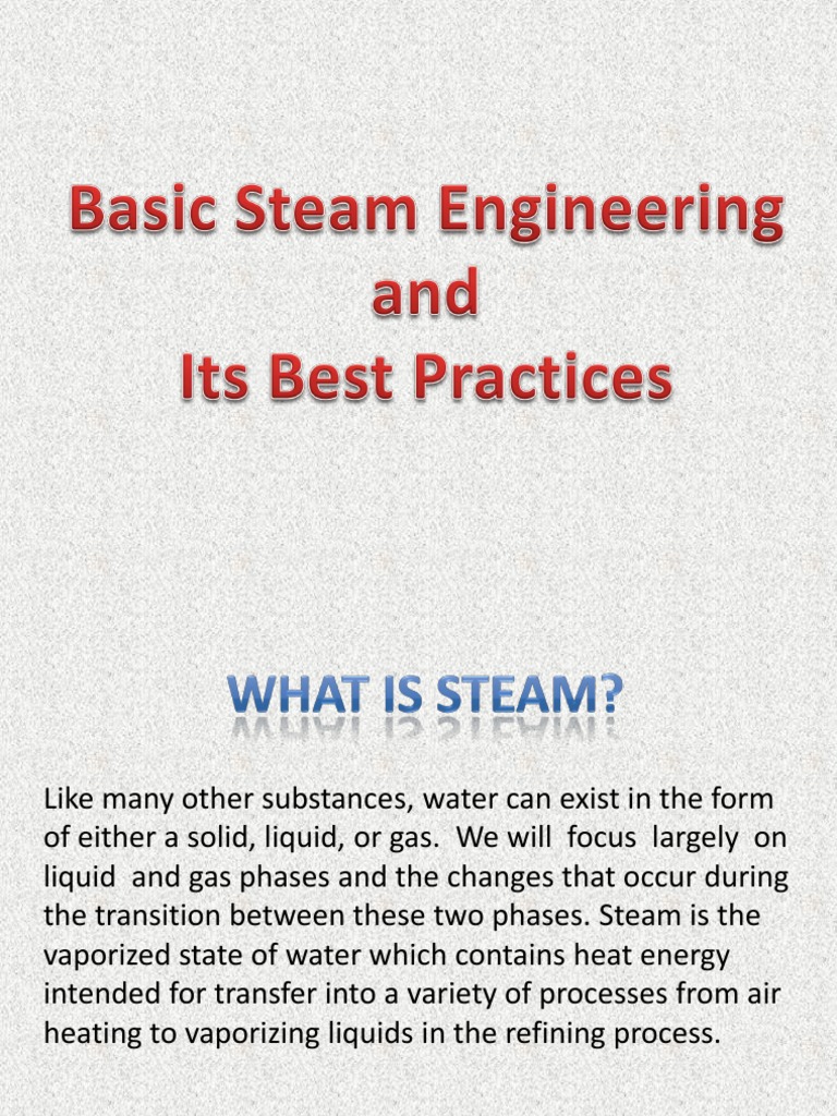 Understanding Steam Generation and Distribution | PDF | Boiler ...