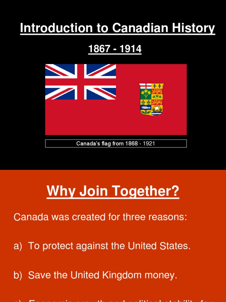 Introduction To Canadian History 1867-1914 | PDF | Provinces And ...