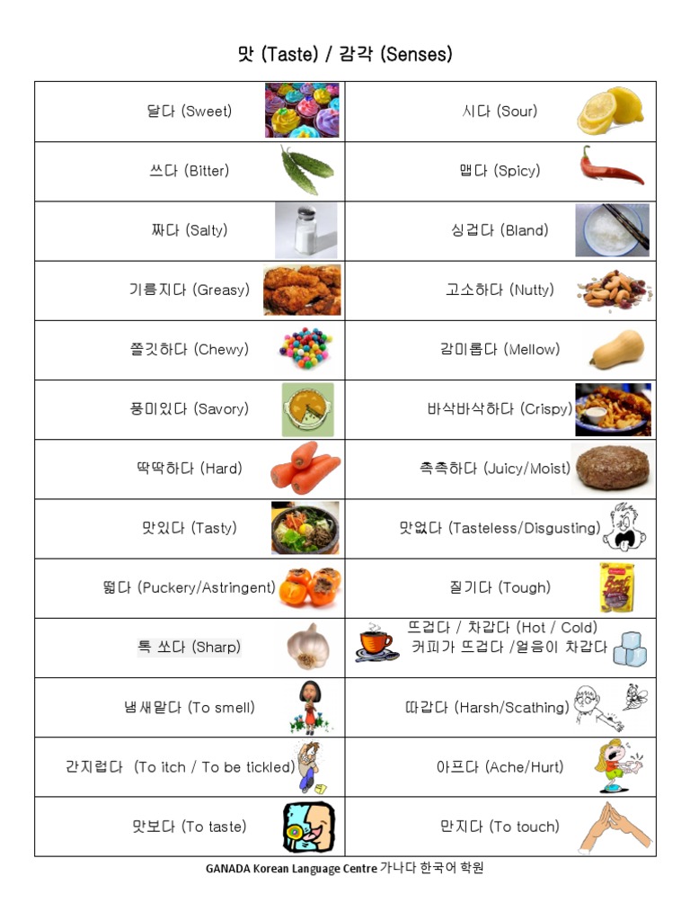 Korean Vocabulary | PDF