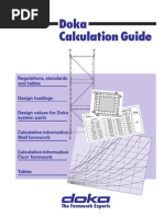 Design and Calculation of Formwork Requirement of Slabs | PDF ...