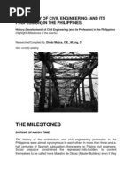 The History of Civil Engineering (And Its Profession) in The ...