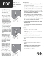 Aplication and Removal Guidelines - TR Band | PDF | Bleeding | Pulse