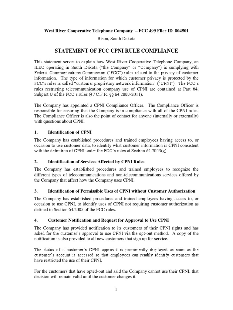 2013 Statement of Complaince - Doc (For Ann. Cert.) | PDF