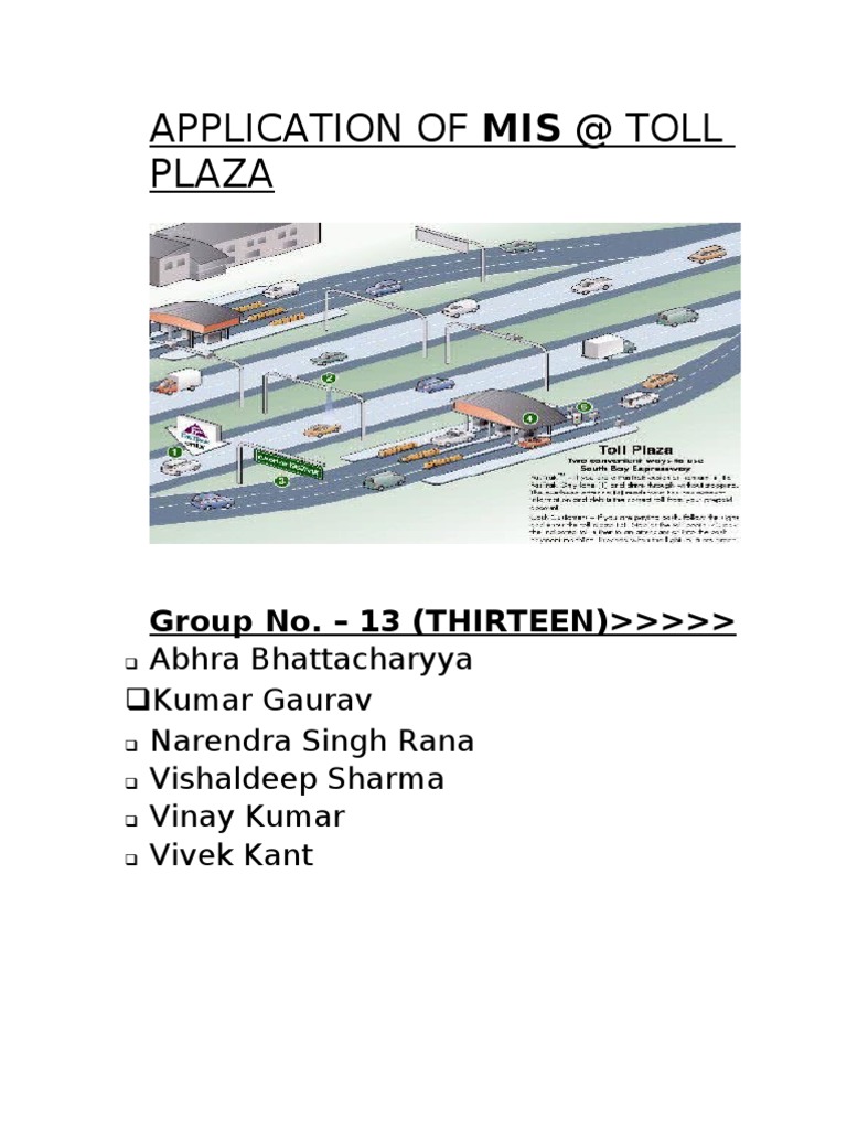 Electronic Toll Collcton Report | PDF | Toll Road | Controlled Access ...