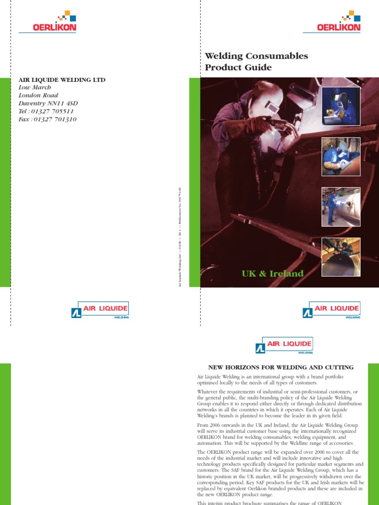 Welding Consumable Guide | PDF | Steel | Alloy