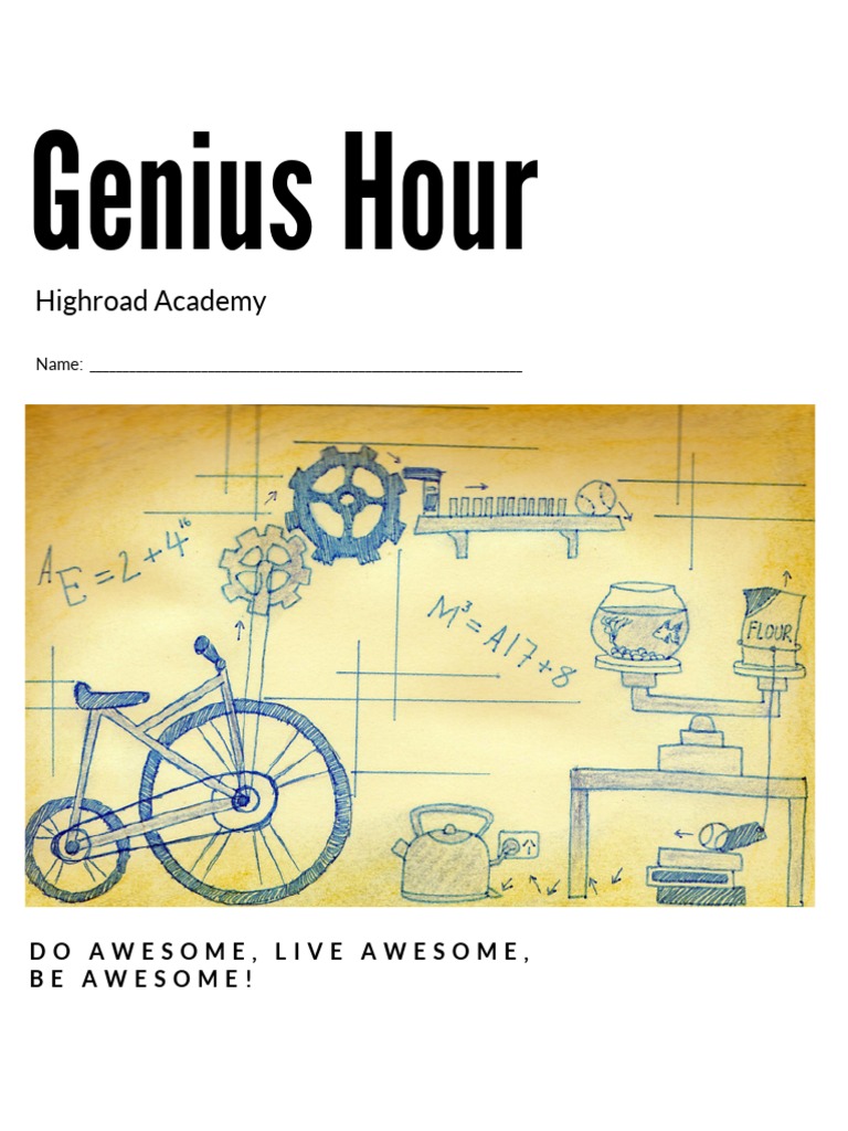 Genius Hour Planning Document | PDF