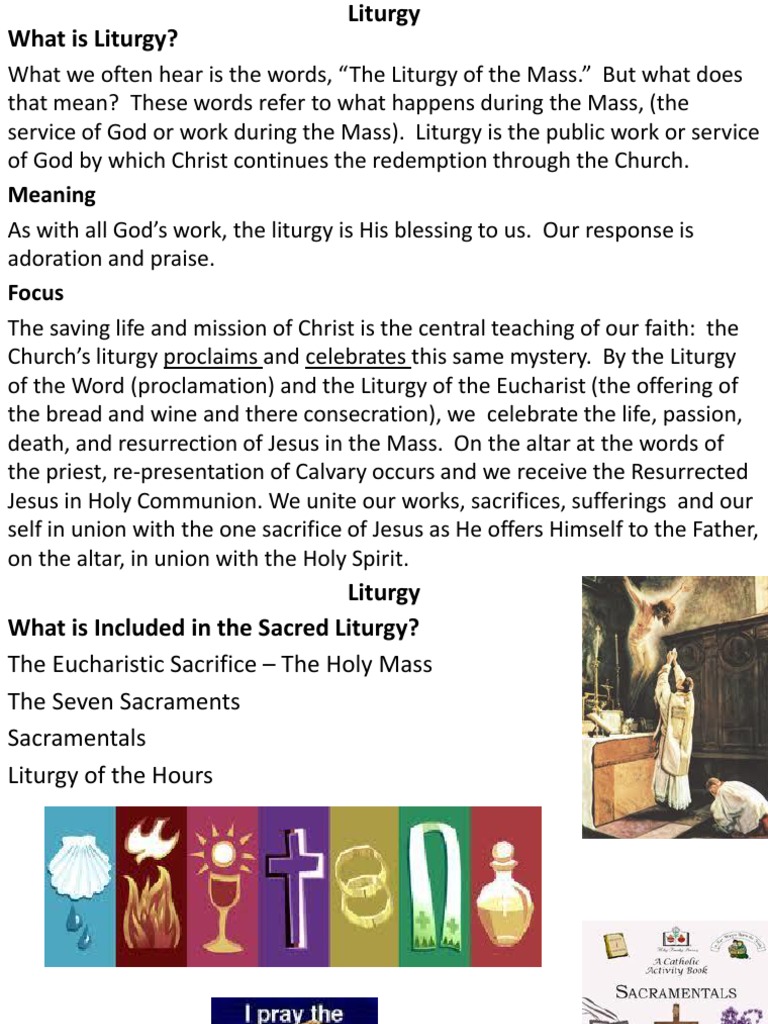 Liturgy | PDF | Mass (Liturgy) | Lent