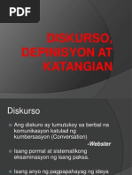 Pagkakaiba NG Pasalita at Pasulat Na Diskurso | PDF