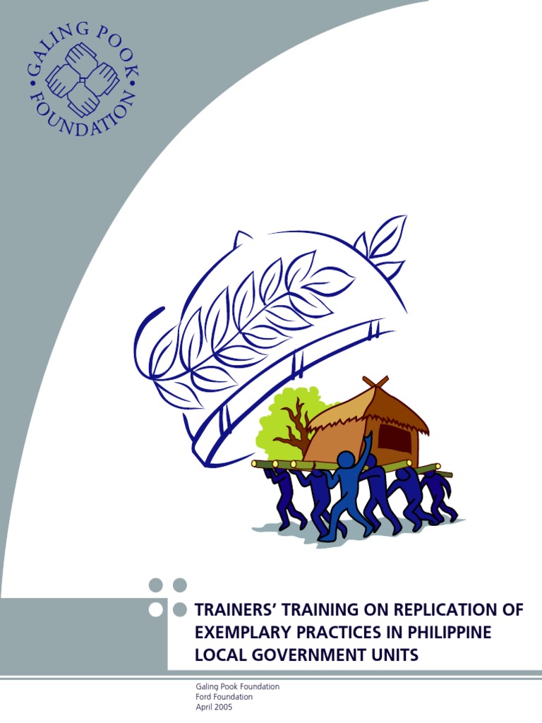 Galing Pook Replication Manual | Facilitator | Governance