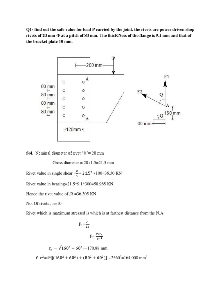 DSS Assignment | PDF | Rivet | Column