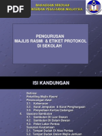 PROTOKOL 1 - Susunan Tempat Duduk | PDF