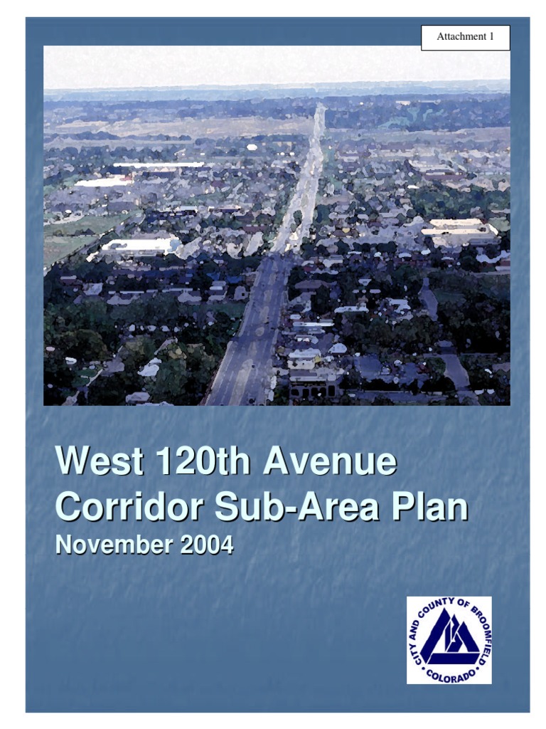 120th Gateway Corridor | PDF | Mixed Use Development | Street