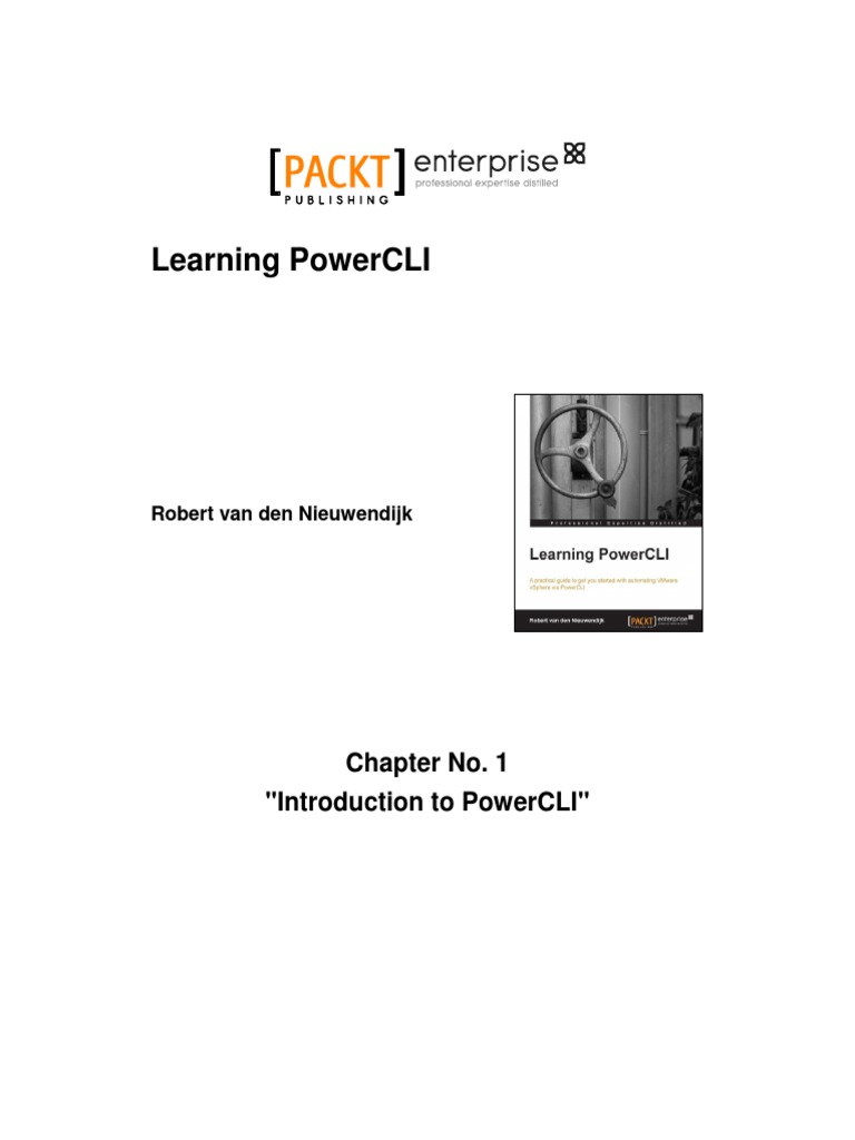Learning Powercli: Chapter No. 1 "Introduction To Powercli" | PDF | Computer Architecture ...