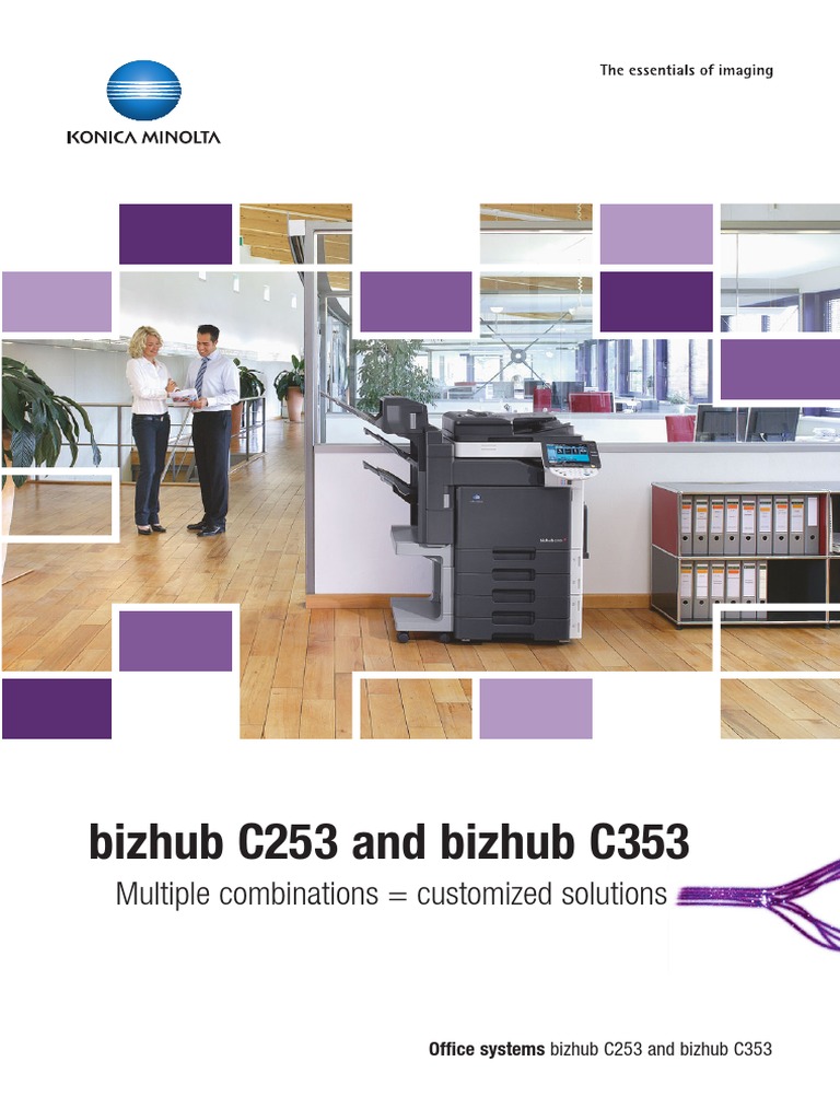 Konica Minolta C353 Brochure | PDF