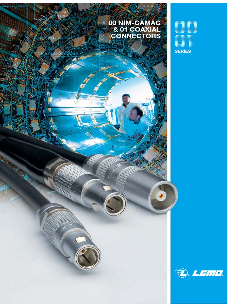 Lemo Coaxial PDF | PDF | Coaxial Cable | Electrical Connector