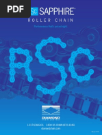 Roller Chain Size Chart With Dimensions | PDF