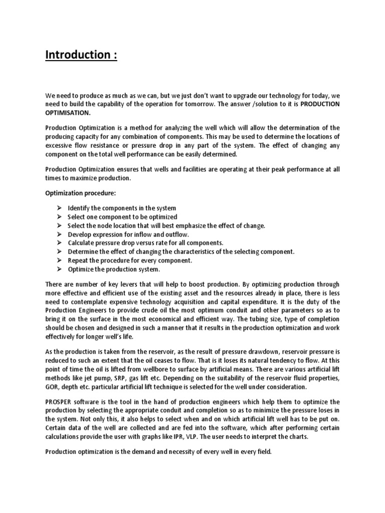 Prosper Software | PDF | Lift (Force) | Petroleum Reservoir