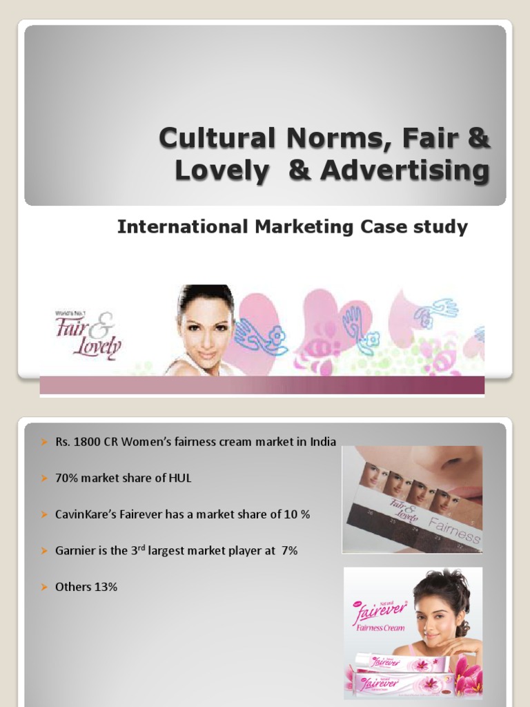 Fair Lovely Advertising Final | PDF | Advertising