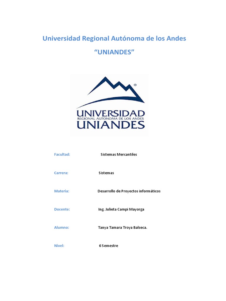 Portafolio de Desarrollo de Software | PDF | Ingeniería de software ...