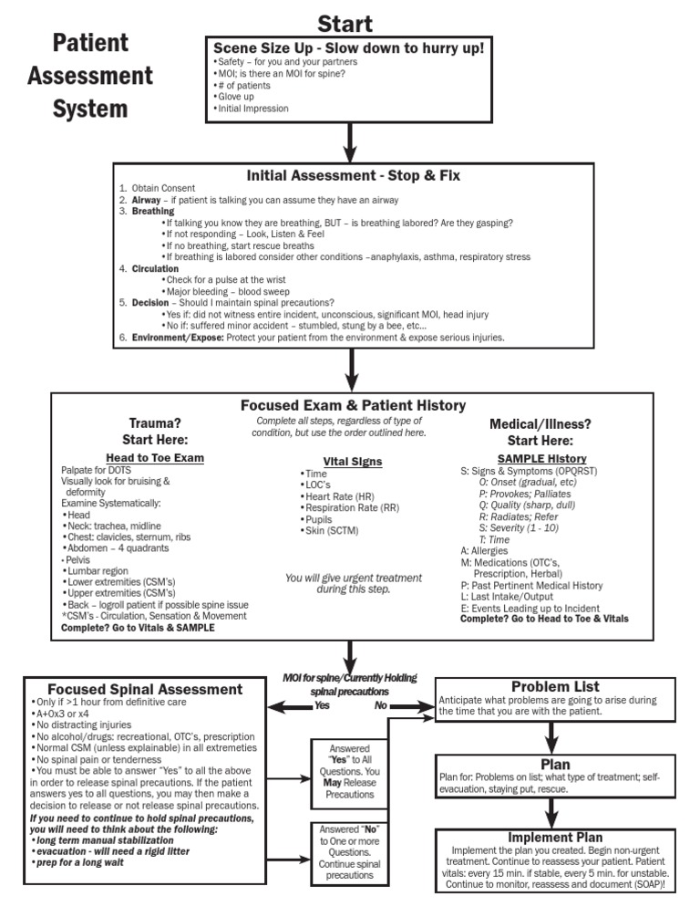 PAS Quick Guide | PDF | Breathing | Thorax