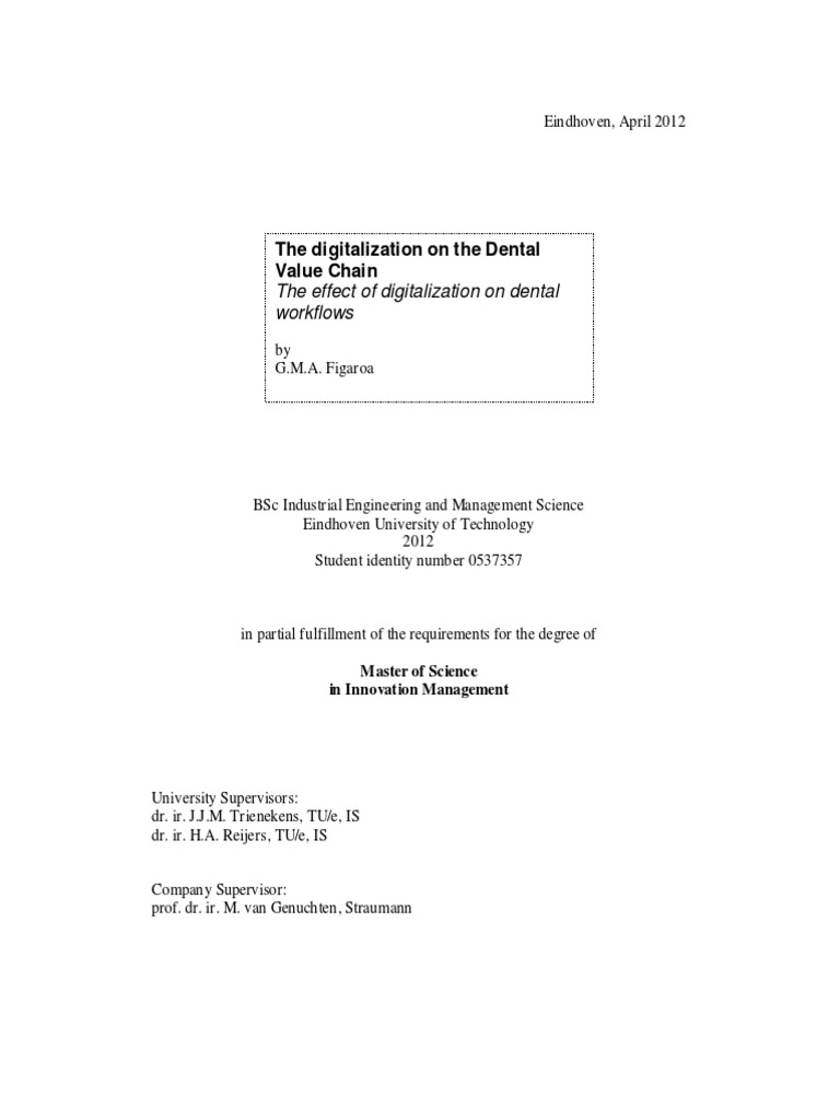 Digitalizacion in The Value Chain of Dental Implants | PDF | Dentistry ...