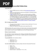 ECG Basics: Acute Myocardial Infarction | PDF | Electrocardiography ...