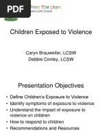 ATI Module - Abuse, Aggression and Violence | PDF