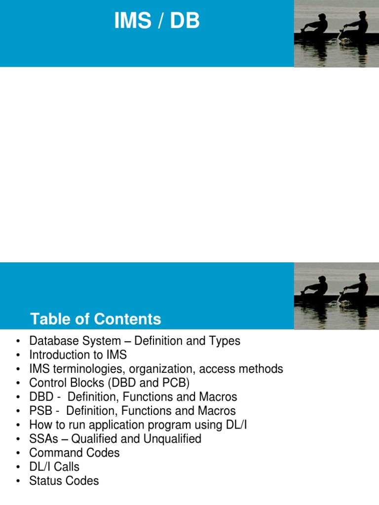 IMS DB Fundamentals Latest | PDF | Ibm Db2 | Databases