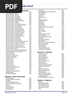 Summary of Cidb Category and Specialisation | PDF | Concrete ...