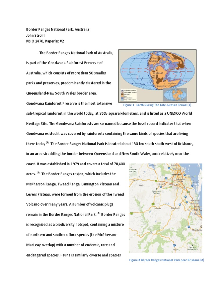 Border Ranges National Park, Australia | PDF | Ecology | Conservation