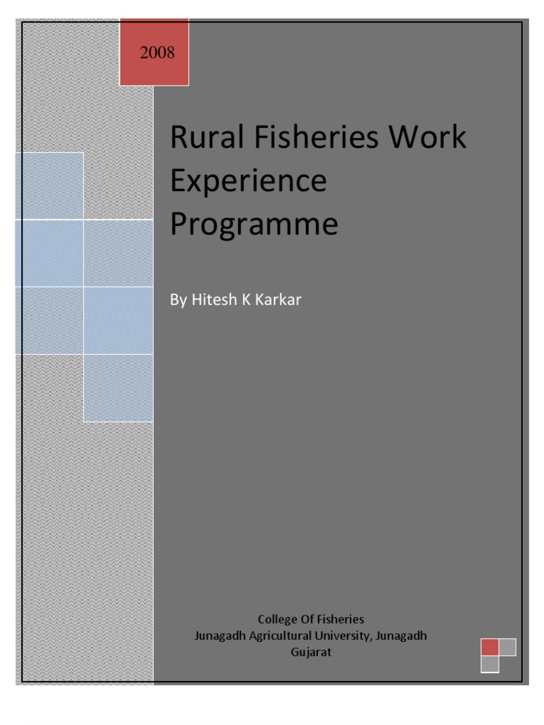 RAWE Report (Hitesh Karkar) | PDF | Nature