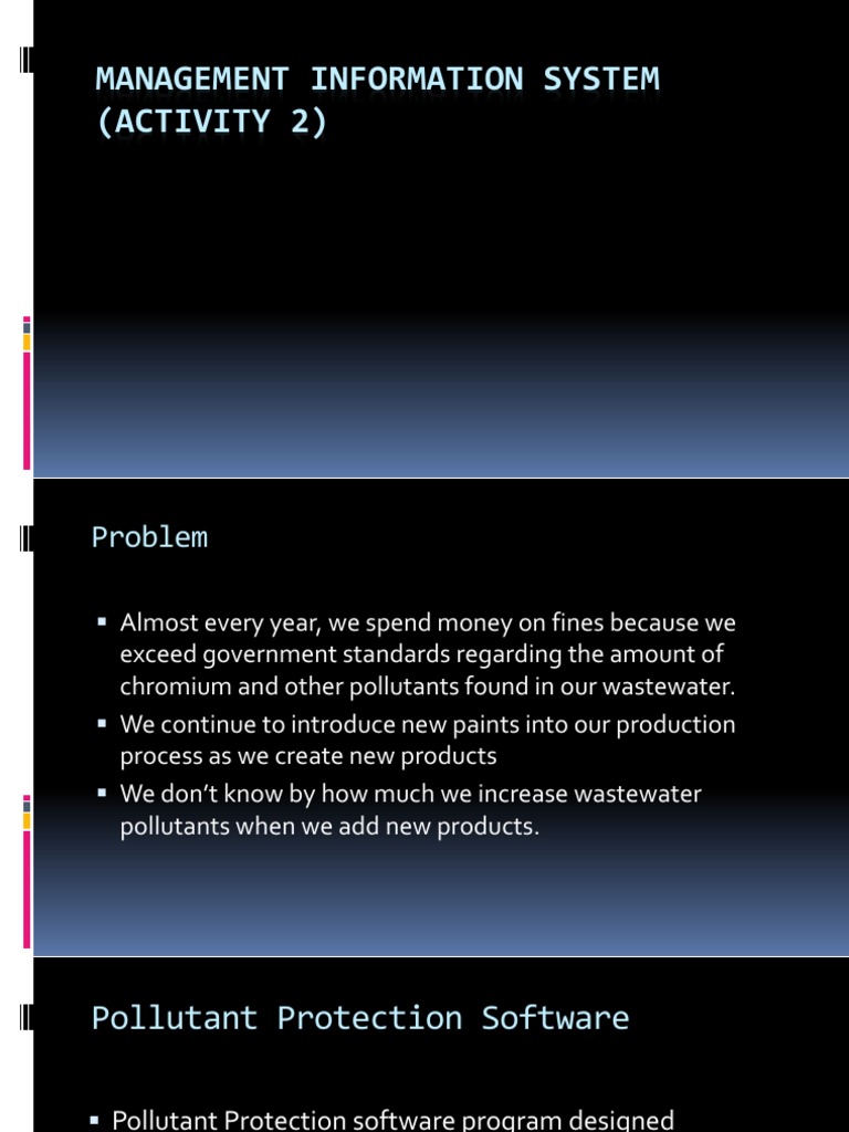 Management Information System (Activity 2) | PDF