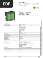 PowerLogic PM700 Series - PM710MG | PDF