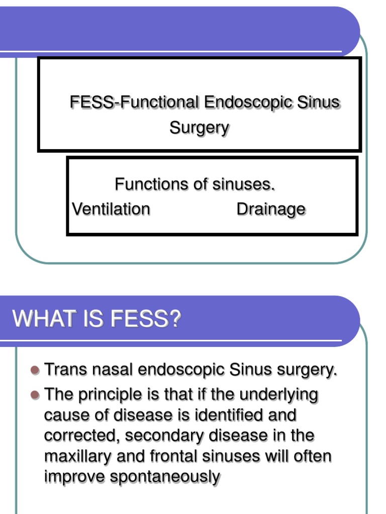 Fess | Human Anatomy | Diseases And Disorders