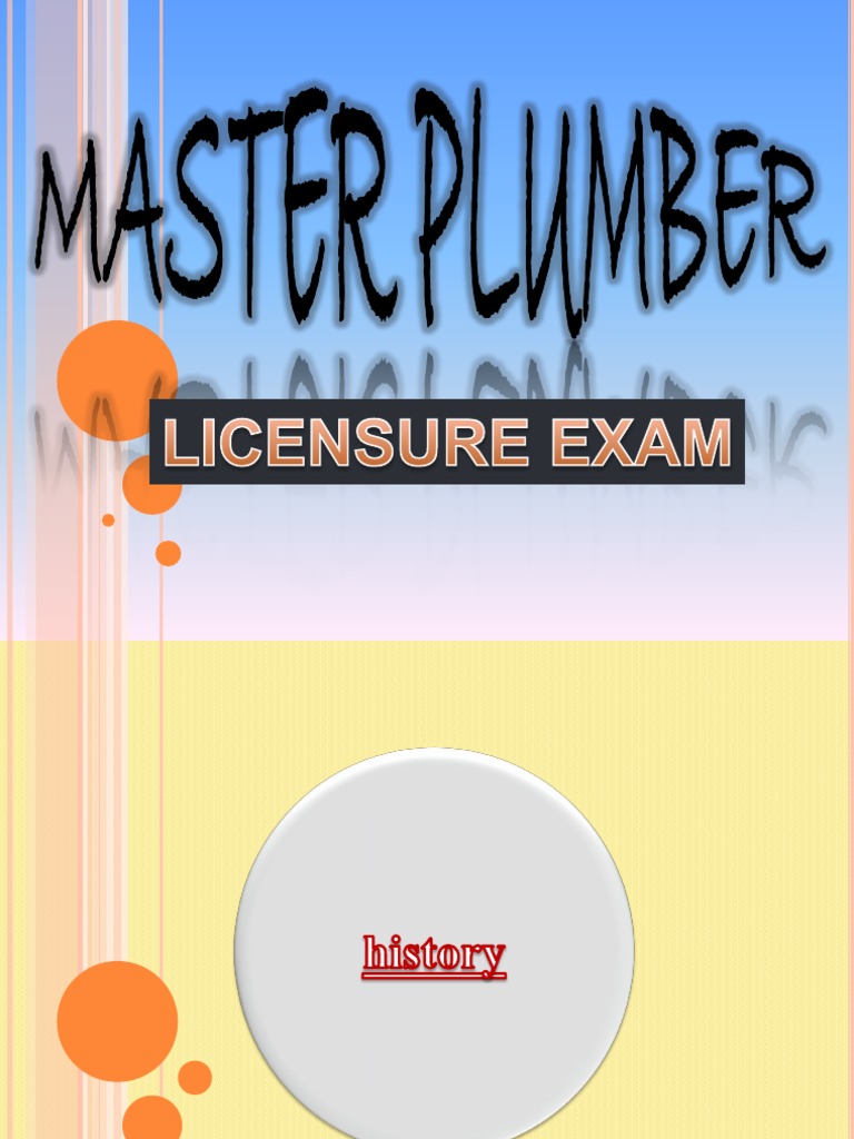 Master Plumber | Plumbing | Apprenticeship