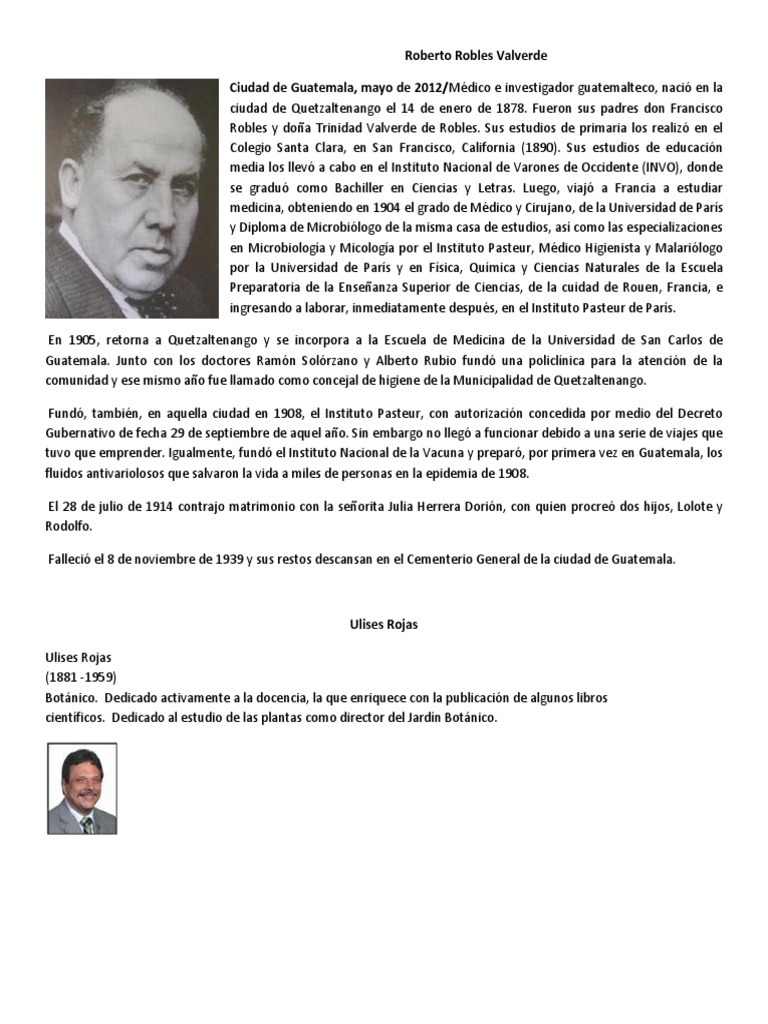 Roberto Robles Valverde | Guatemala | Universidad