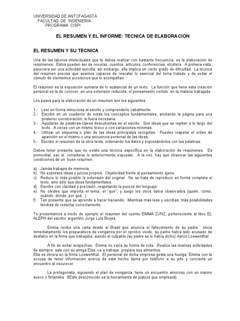 Técnicas para elaborar resúmenes e informes | PDF | Enzima | Digestión