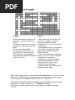 Taylor Swift Lyrics Crossword Puzzle | PDF | Taylor Swift | Songs Written